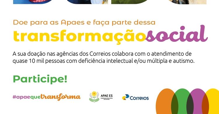 Campanha APAE e Correios